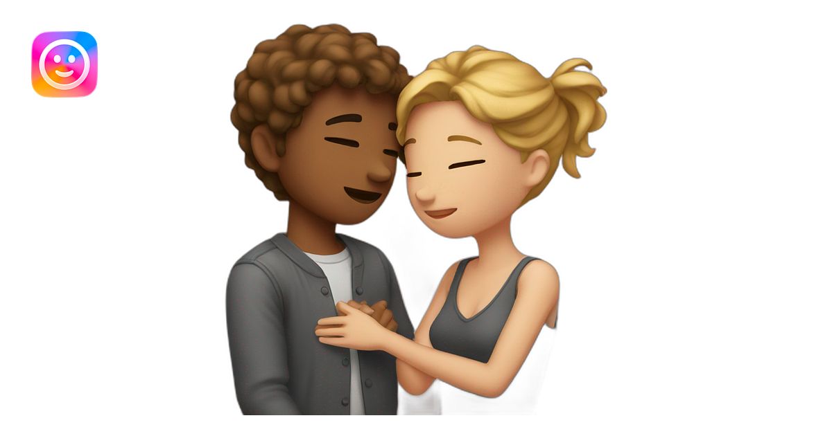 Two lovers emoji | AI Emoji Generator