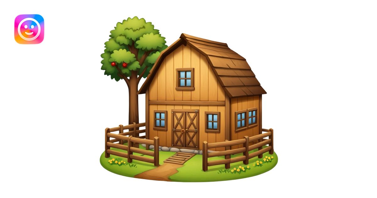 cozy farm vibe emoji | AI Emoji Generator