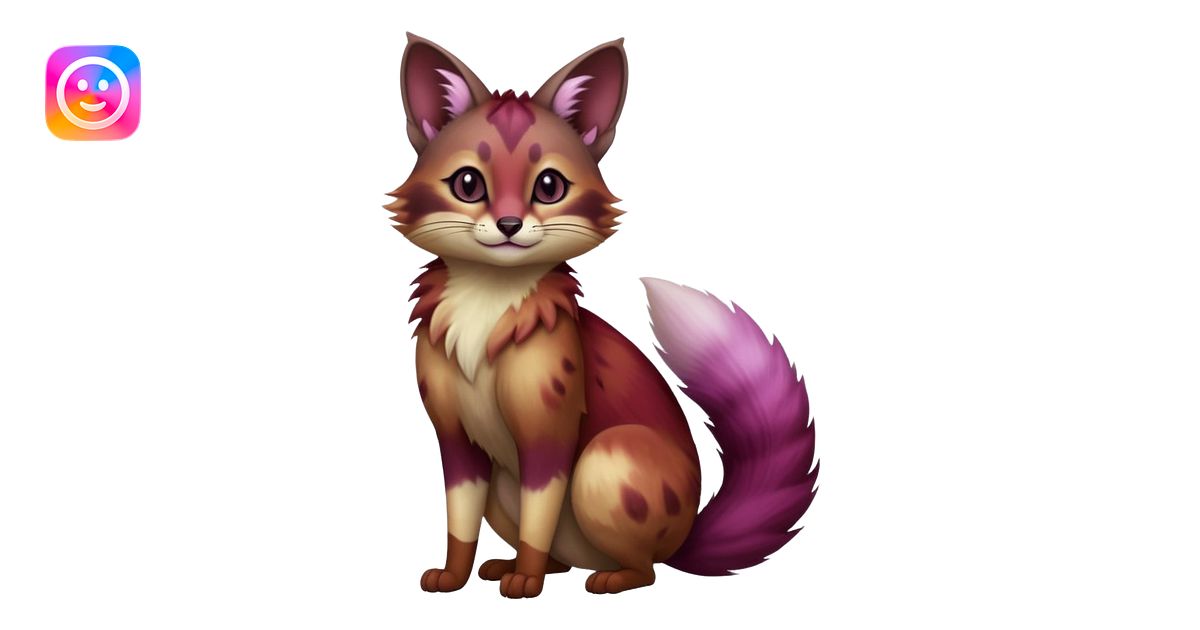 Hyper realistic wine-dark burgundy fur melting into shadow-plum ombré ...