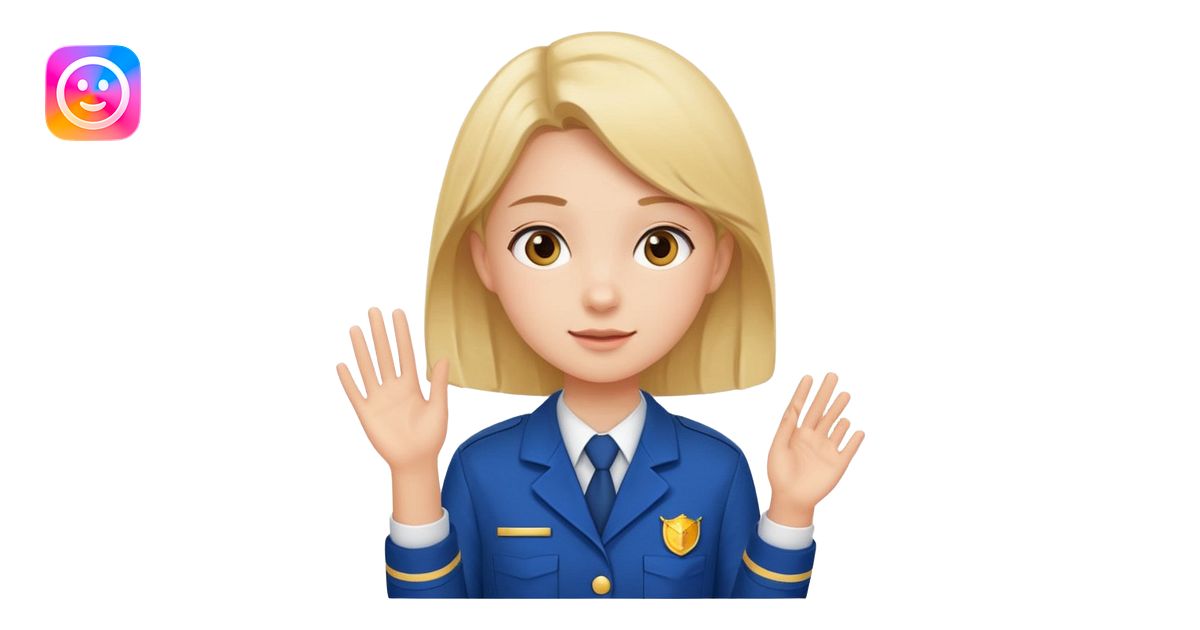 Girl school motor skills emoji | AI Emoji Generator