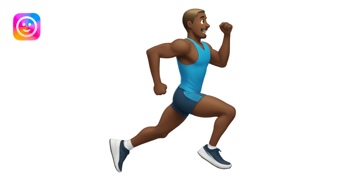 run emoji | AI Emoji Generator