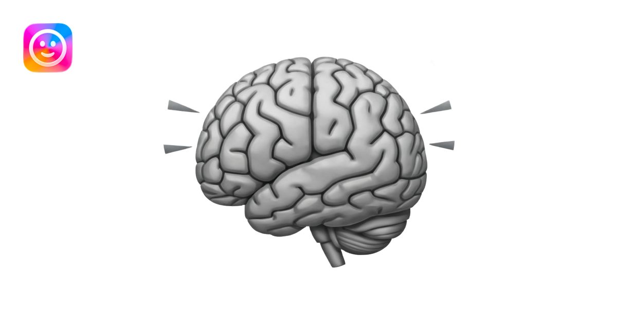 brain emoji | AI Emoji Generator