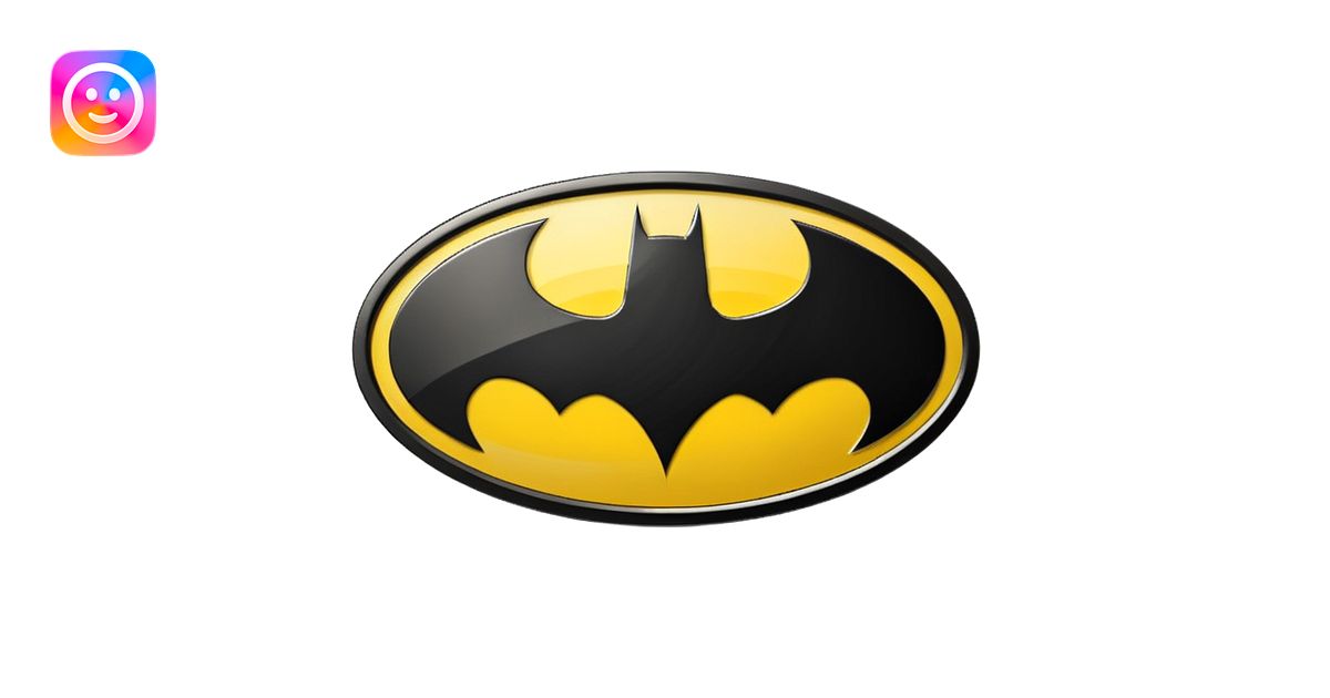 Batman logo emoji | AI Emoji Generator