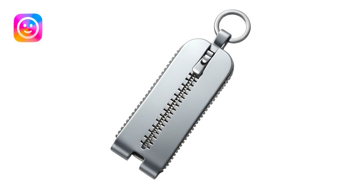 zippered items emoji | AI Emoji Generator