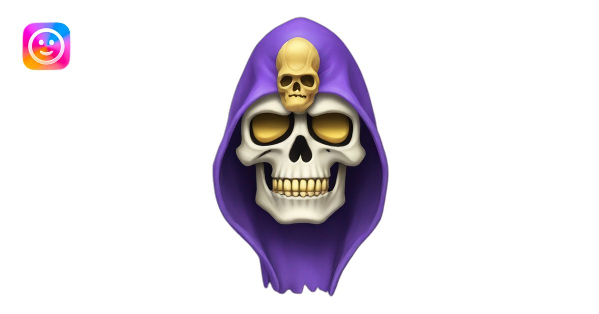 skeletor all body emoji | AI Emoji Generator