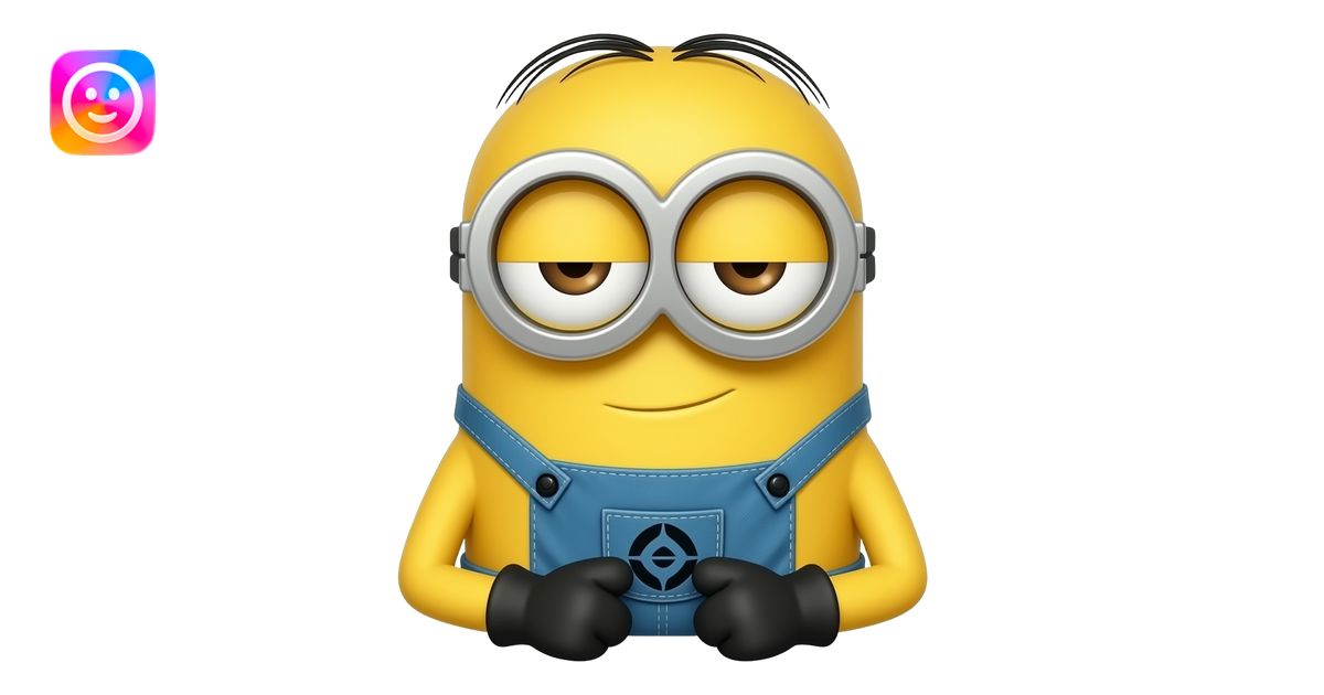 Night night sleep tight in cute minion female version emoji | AI Emoji ...