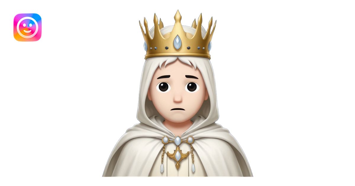 the pale king from hollow knight emoji | AI Emoji Generator