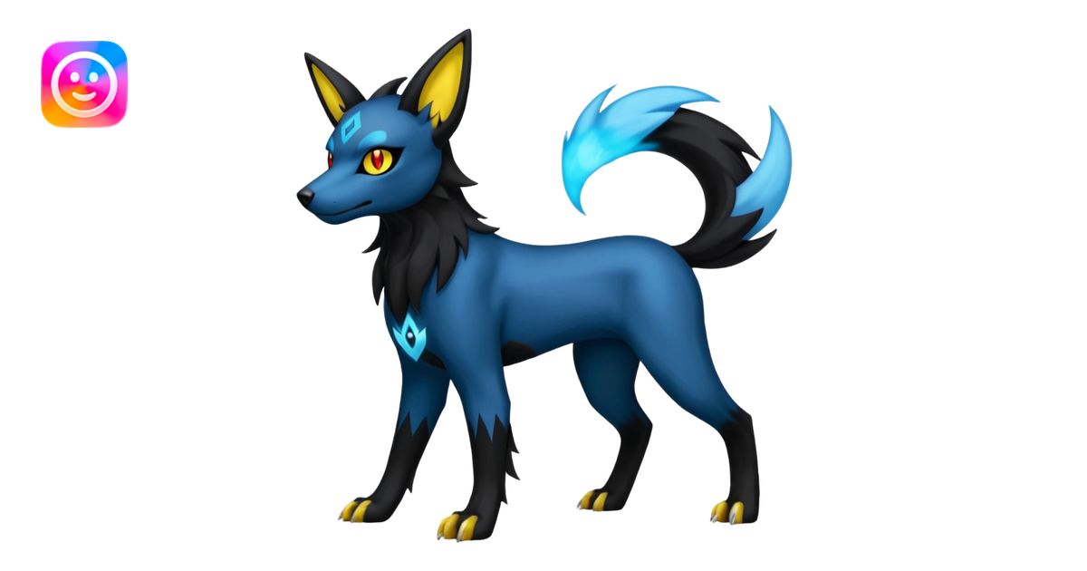 Luxray-Manectric-Umbreon-Houndoom-Pokémon-Fakémon-hybrid-creature emoji ...