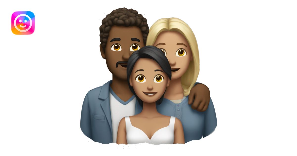 throuple emoji | AI Emoji Generator