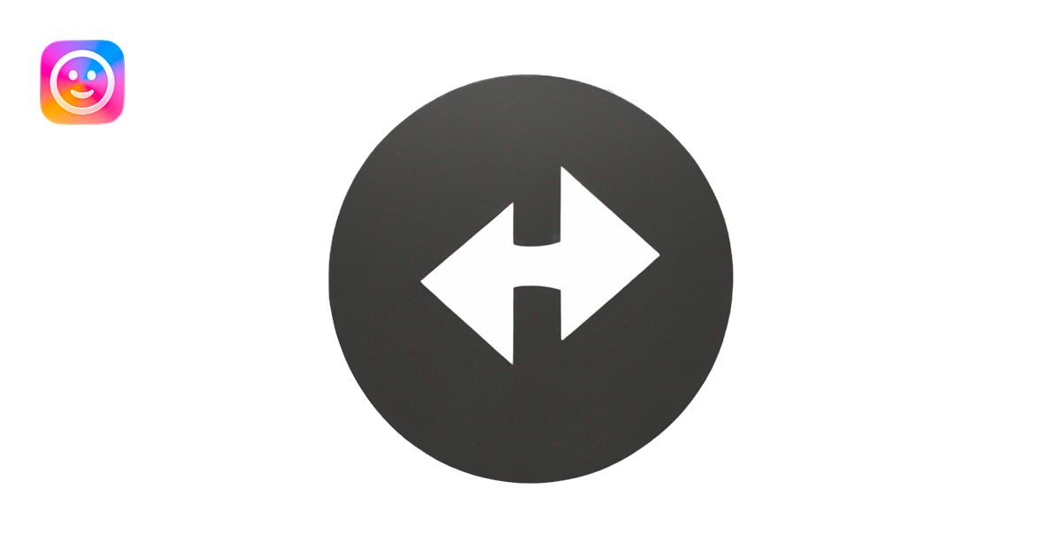 round arrows symbolising development emoji | AI Emoji Generator