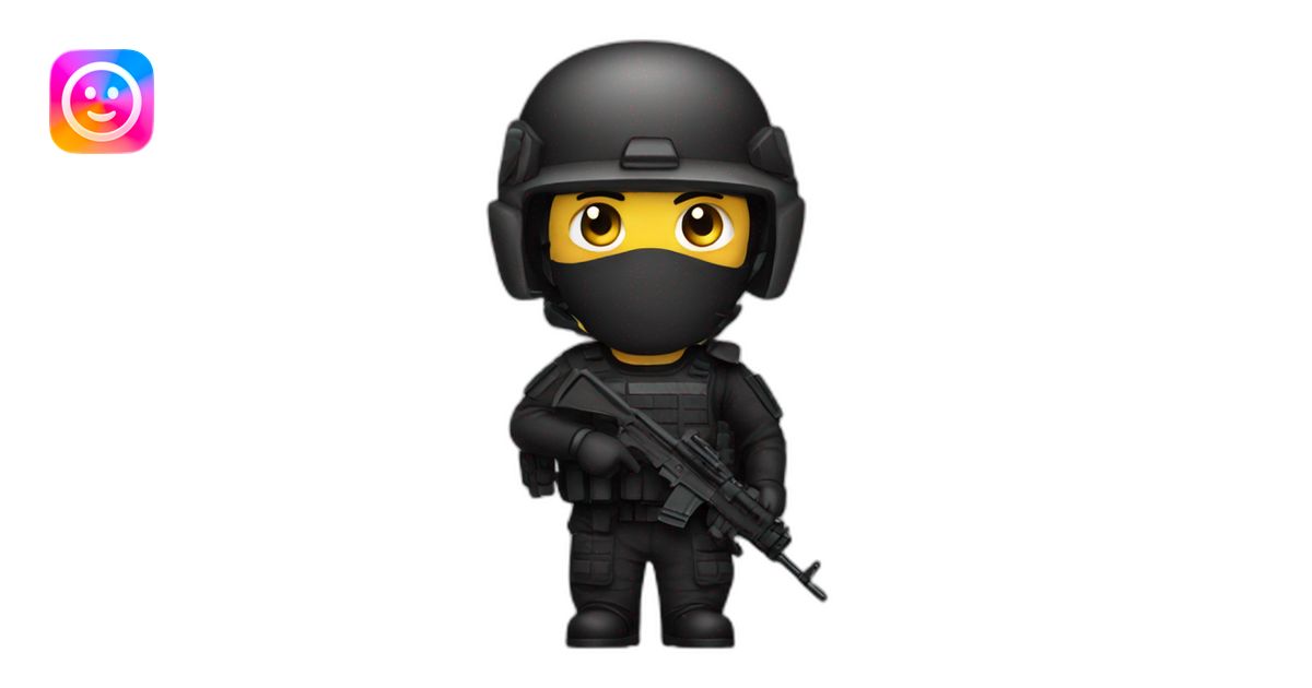 Swat emoji | AI Emoji Generator