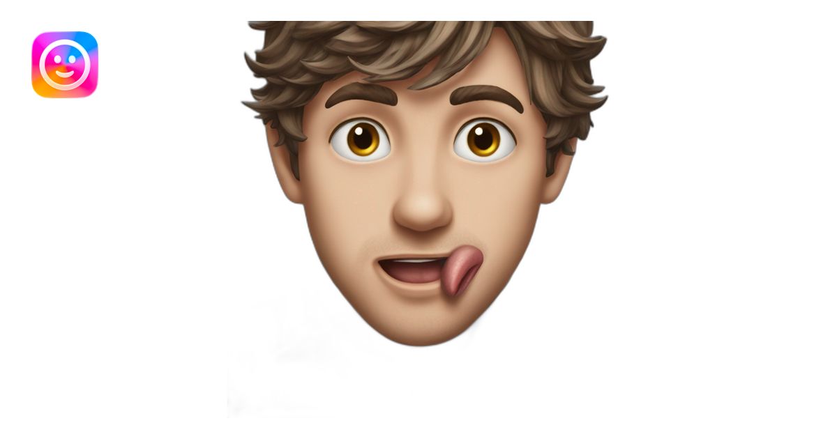 intense gaze portrait boy emoji | AI Emoji Generator