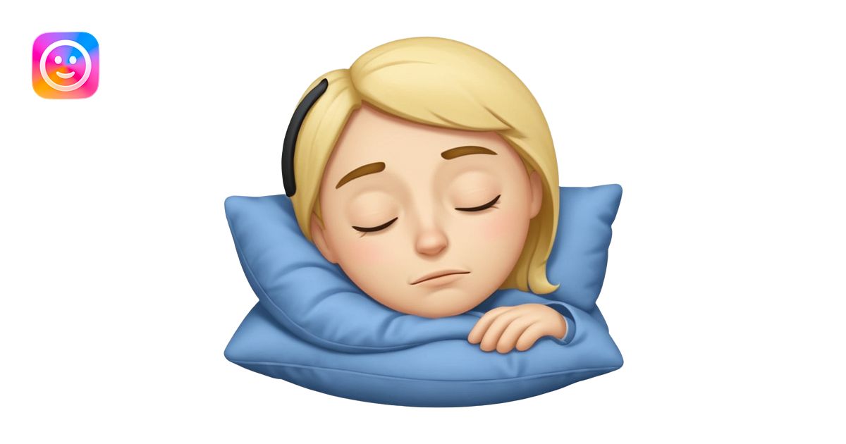 Sleepy Character emoji | AI Emoji Generator