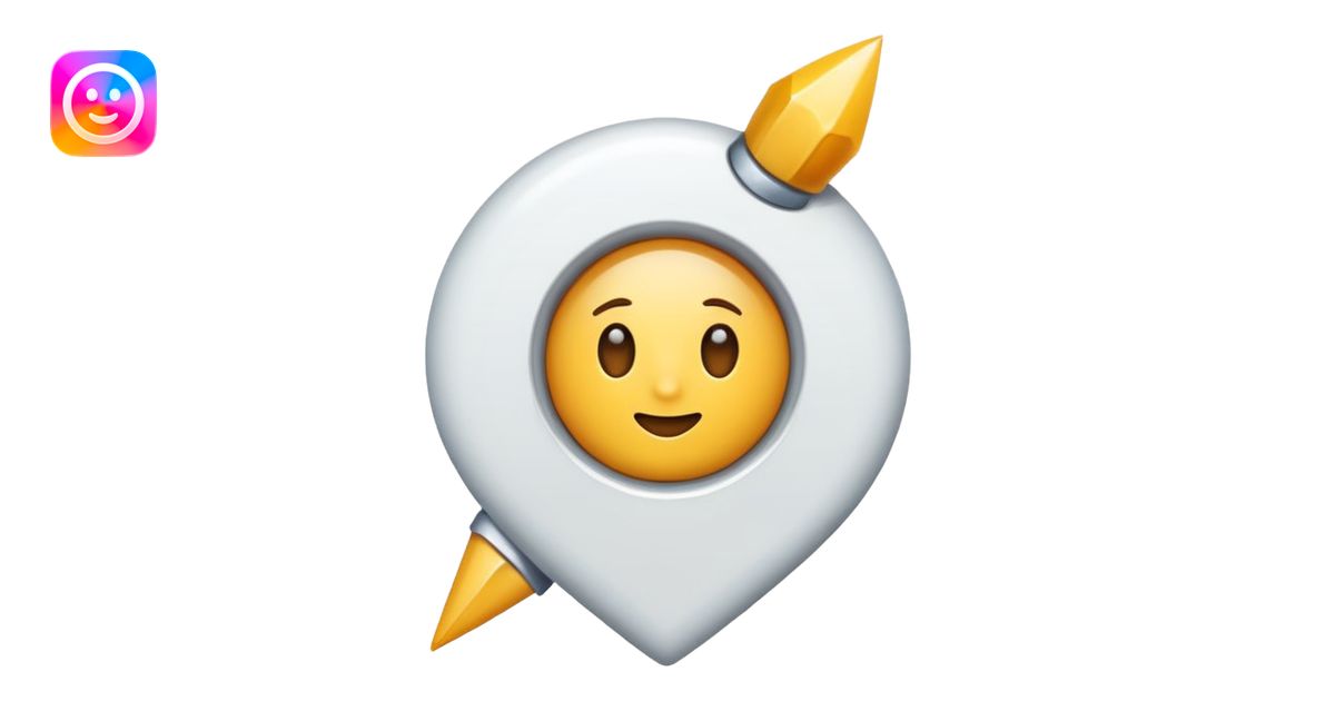 Point white emoji | AI Emoji Generator