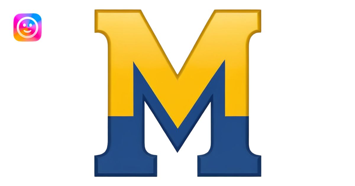 make an emoji of the michigan logo emoji | AI Emoji Generator
