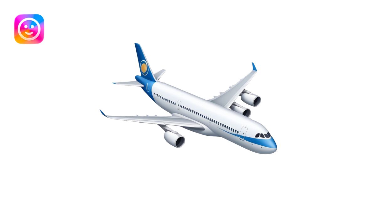 airbus flying emoji | AI Emoji Generator