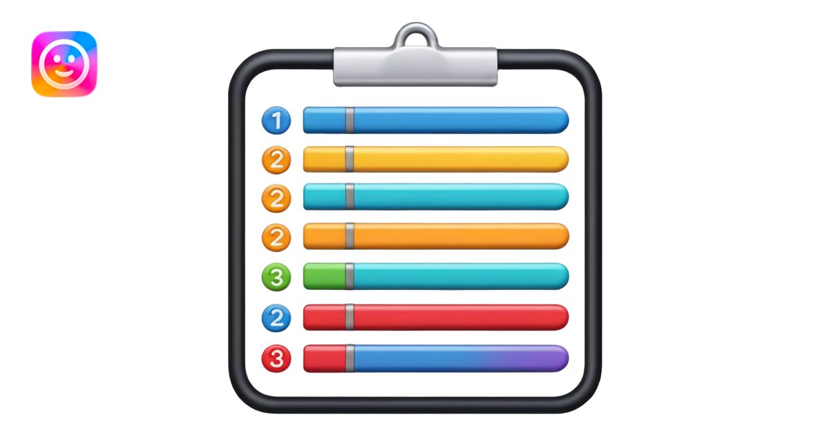 habit tracker emoji | AI Emoji Generator