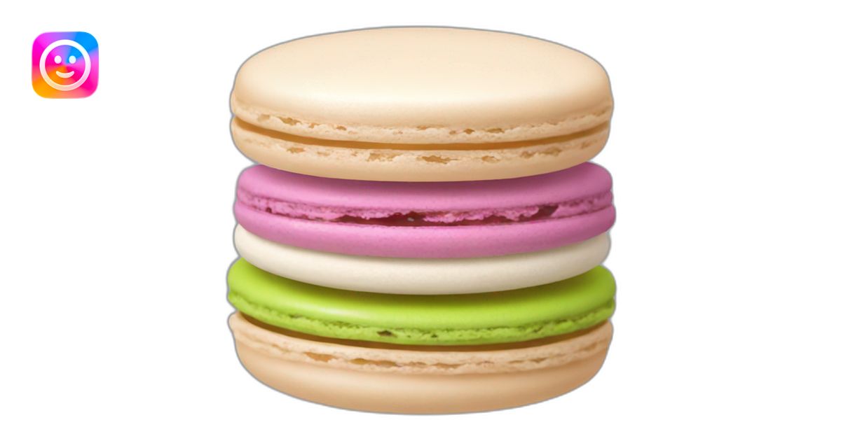 Macaron emoji | AI Emoji Generator