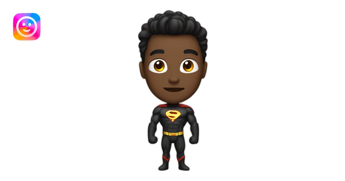 superhero emoji | AI Emoji Generator