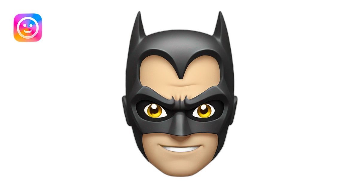 Batman badass emoji | AI Emoji Generator