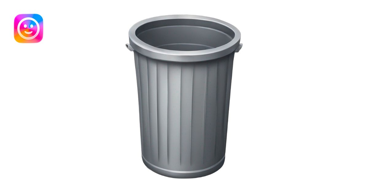 Trash can emoji | AI Emoji Generator