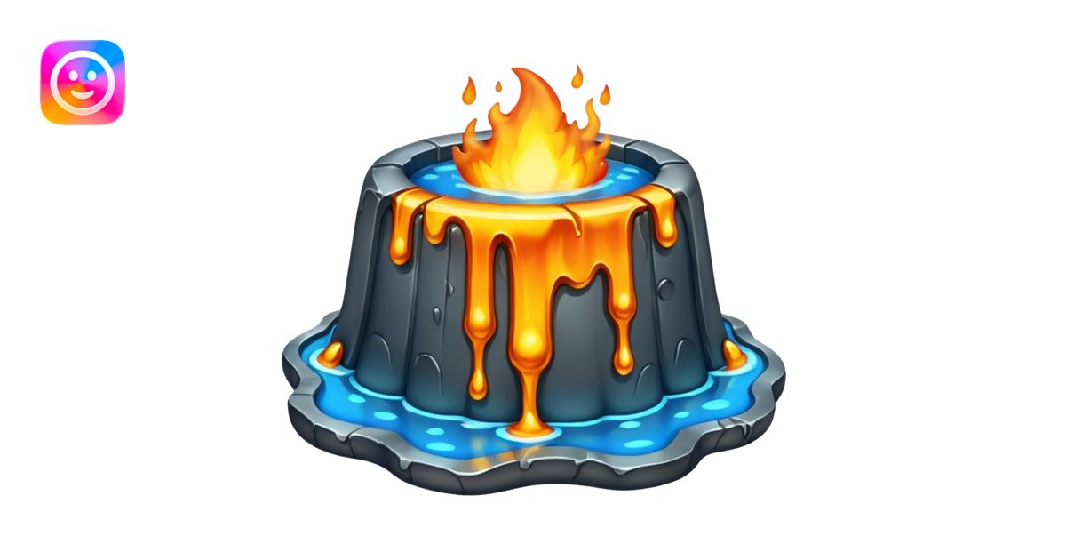 Melting iron emoji emoji | AI Emoji Generator