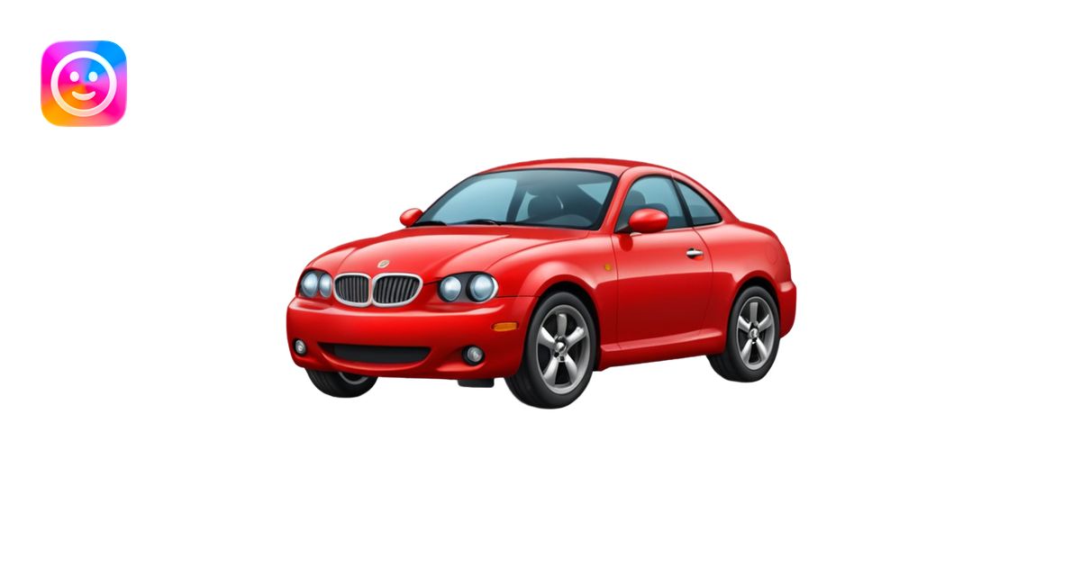 car emoji | AI Emoji Generator