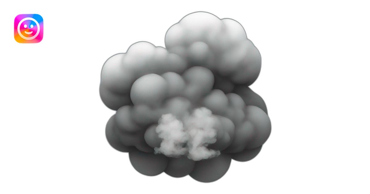 smoke emoji | AI Emoji Generator