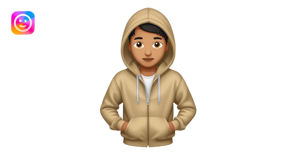 Hip-hop dancer (hoodie), street dancer. emoji | AI Emoji Generator