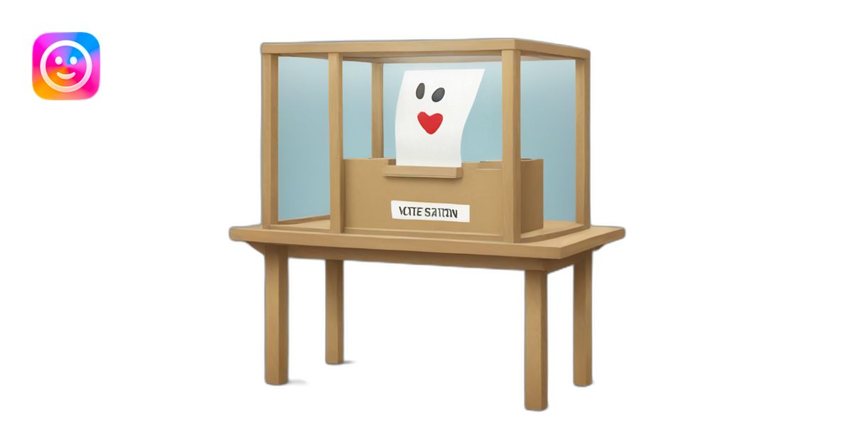 vote station emoji | AI Emoji Generator