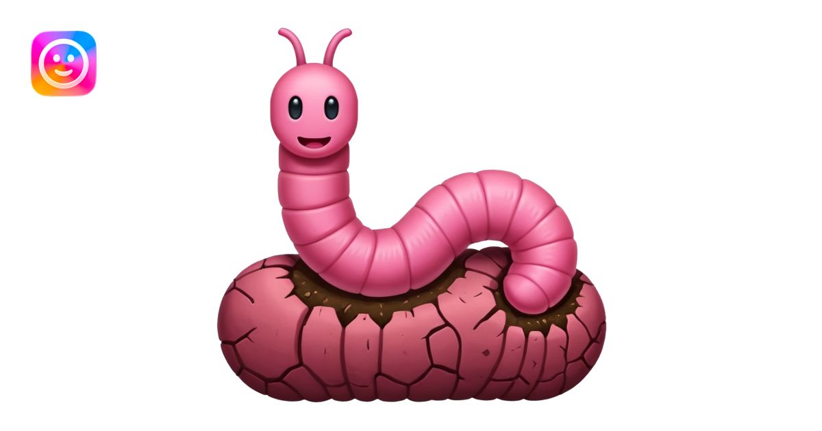 worm underground emoji | AI Emoji Generator