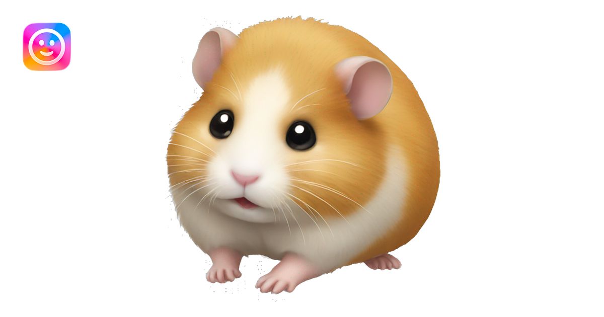 Hamster emoji | AI Emoji Generator