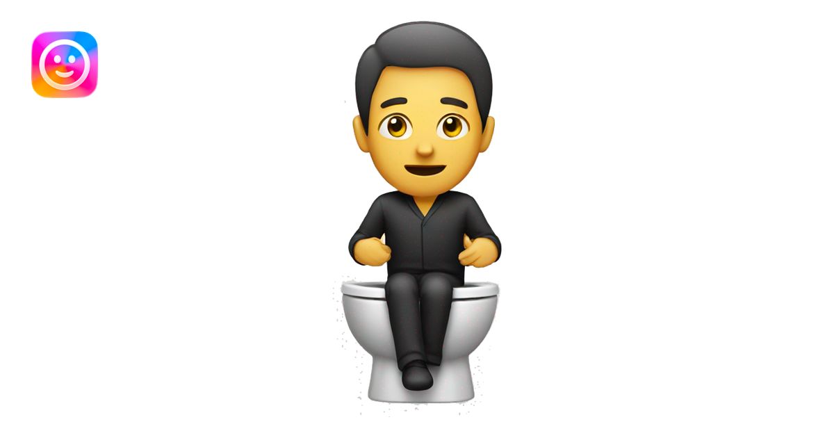 man in toilet emoji | AI Emoji Generator