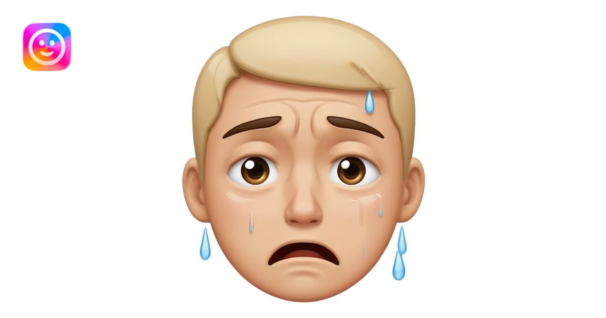 mad crying emoji | AI Emoji Generator