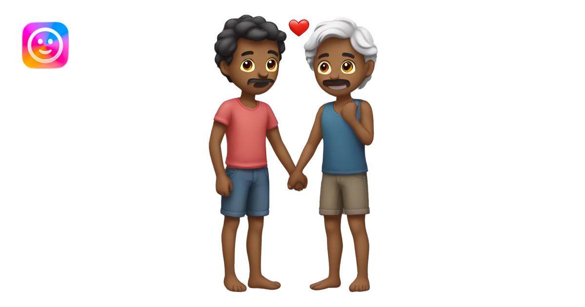 pareja enamorada emoji | AI Emoji Generator
