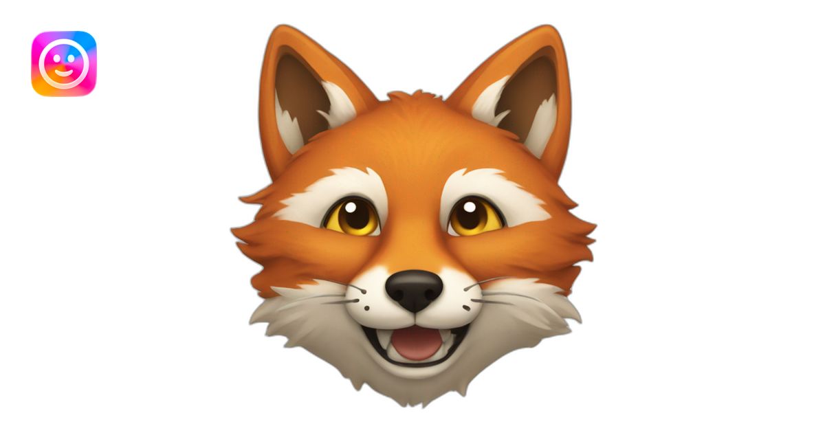 fox github style emoji | AI Emoji Generator