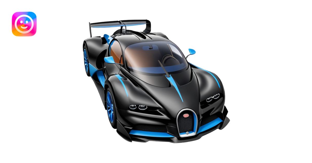 Bugatti bolide emoji | AI Emoji Generator