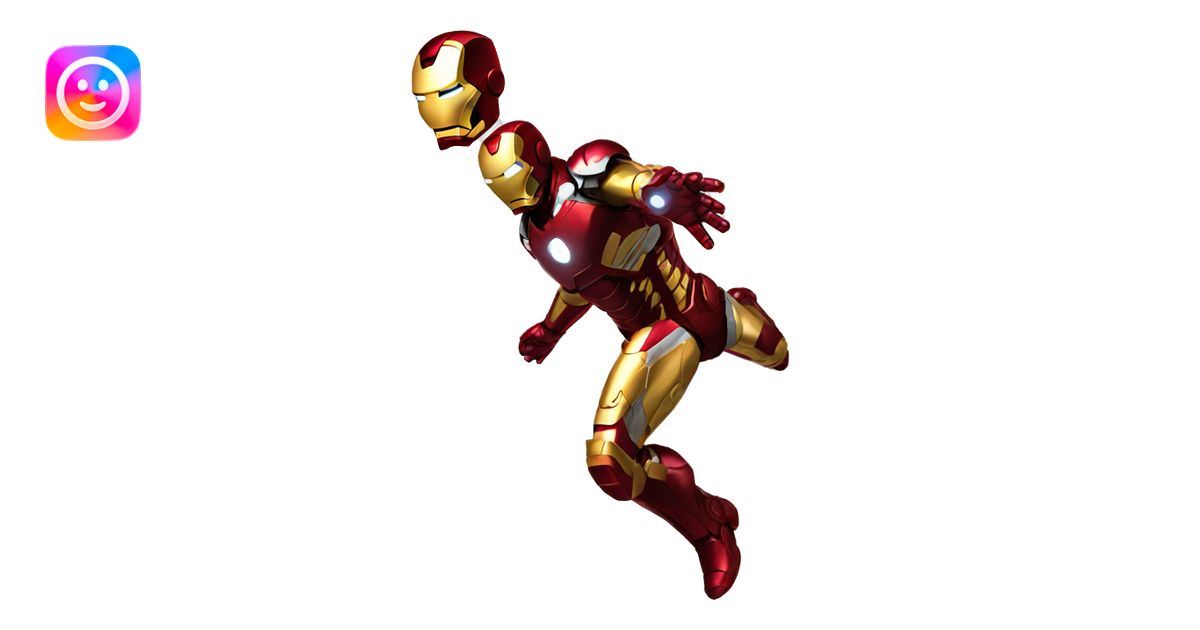 iron man falling down emoji | AI Emoji Generator