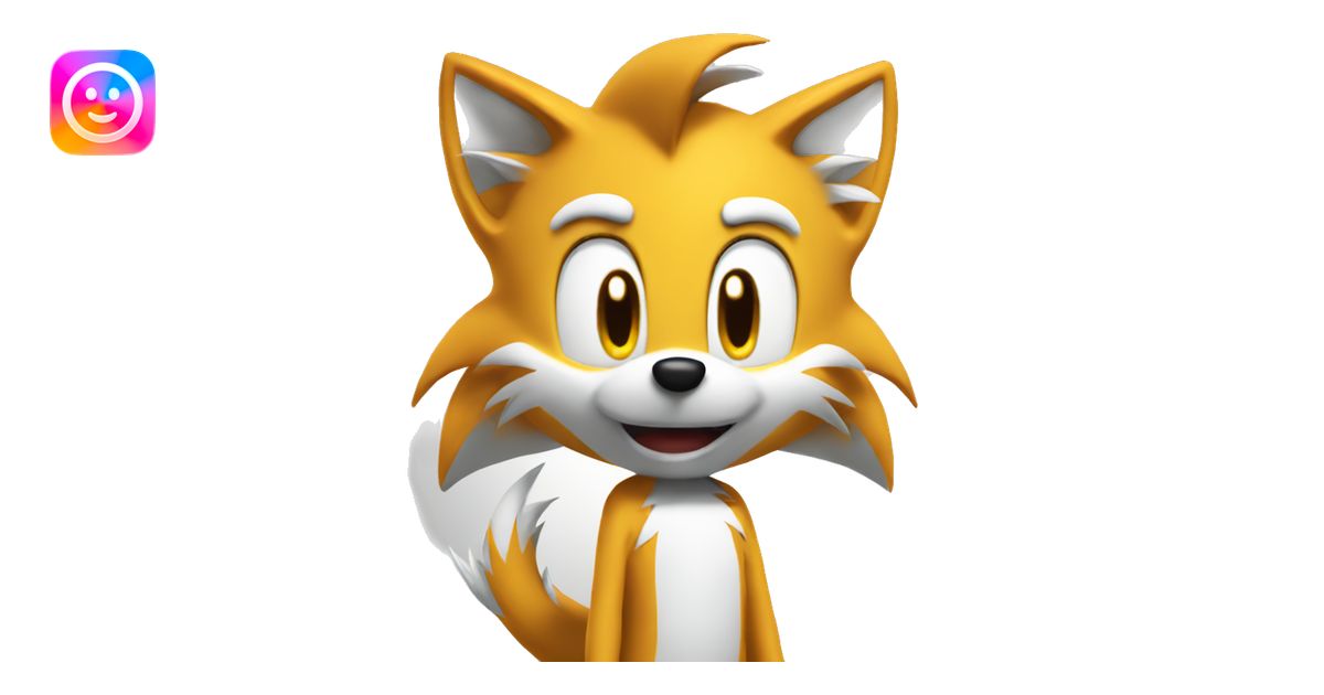 tails sonic emoji | AI Emoji Generator