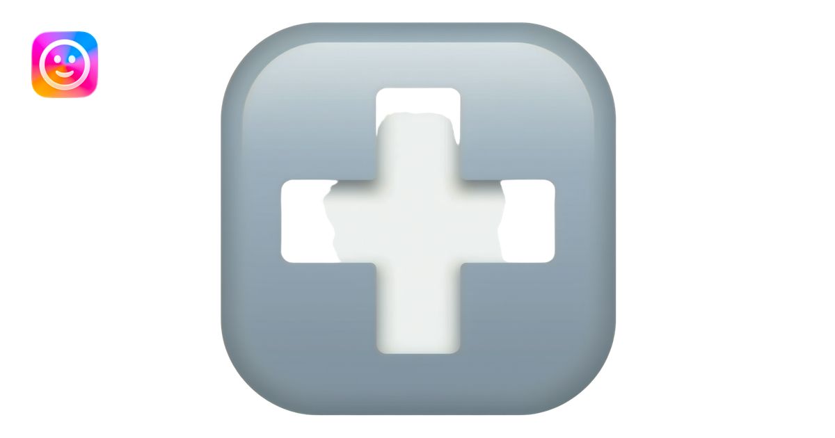 white add pluss emoji | AI Emoji Generator