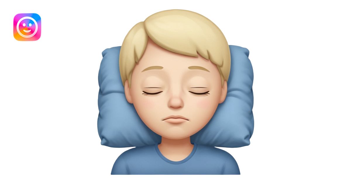 Sleepy Character zzz emoji | AI Emoji Generator