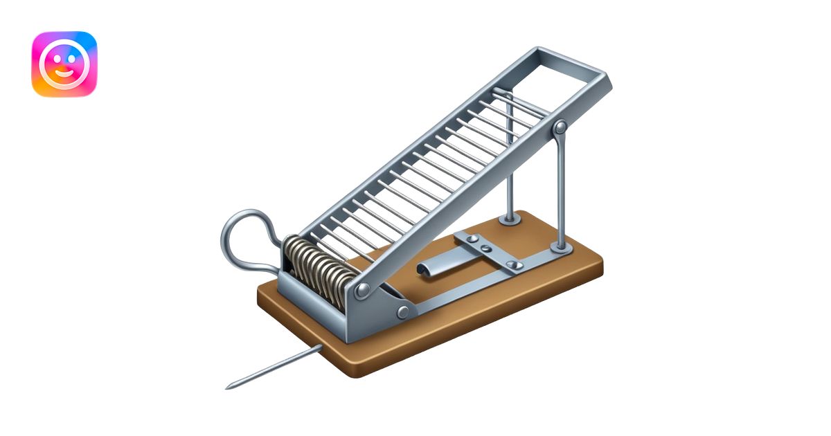 Mouse trap emoji | AI Emoji Generator