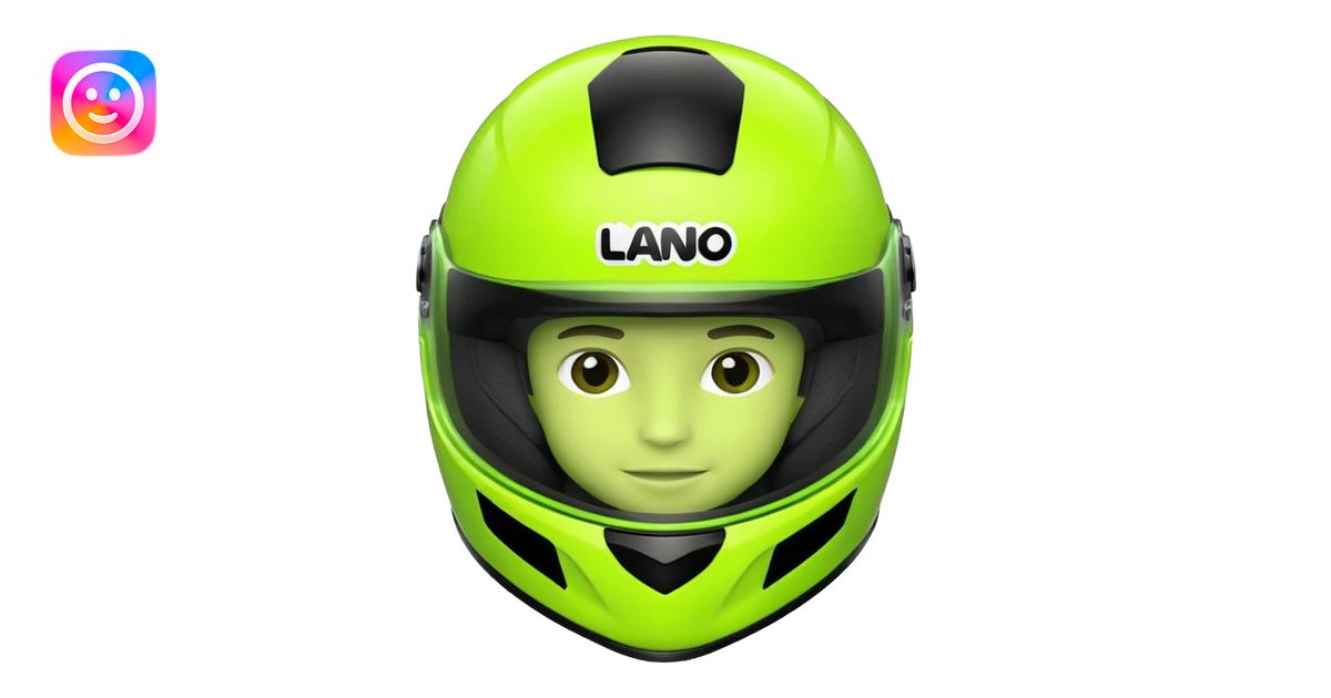 Create a Florecent green heart emoji with the same patterns as Lando ...