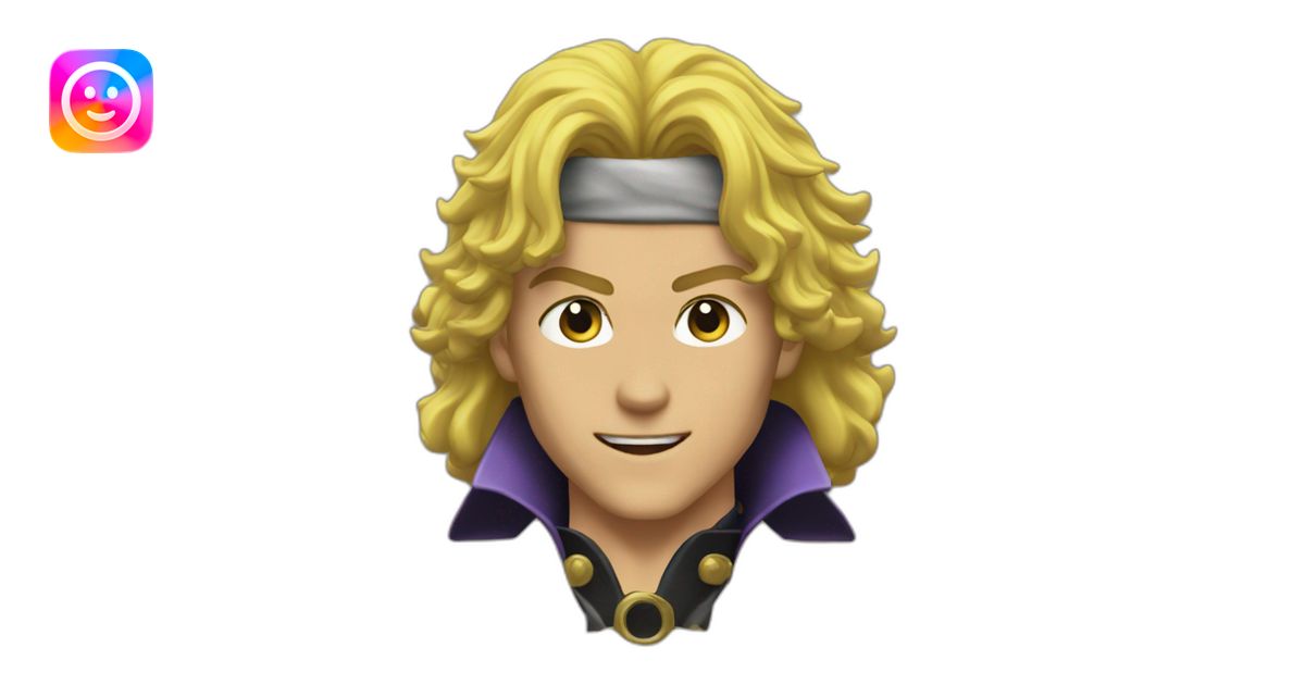 Dio brando emoji | AI Emoji Generator