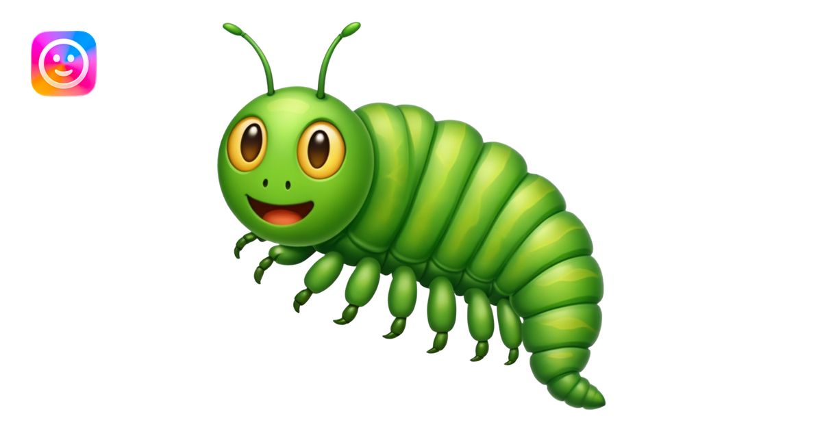 Larva emoji | AI Emoji Generator