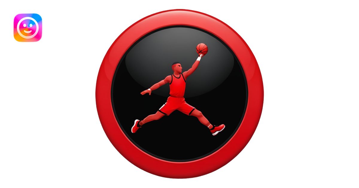 Jordan logo emoji | AI Emoji Generator