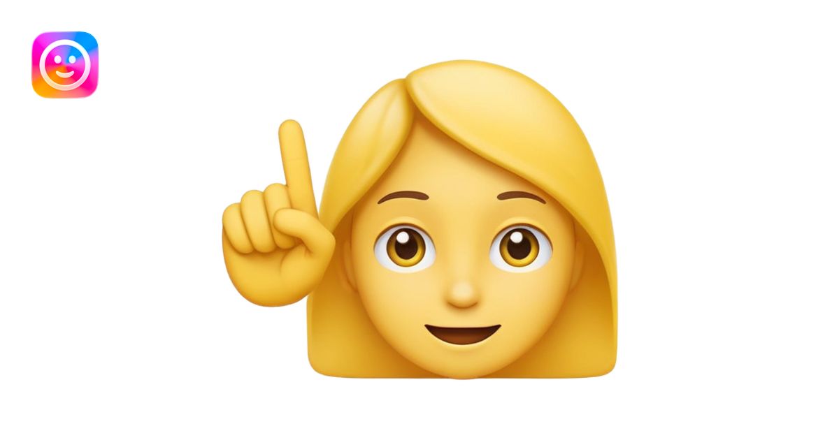 Educational emoji showing attention and importance, friendly face ...