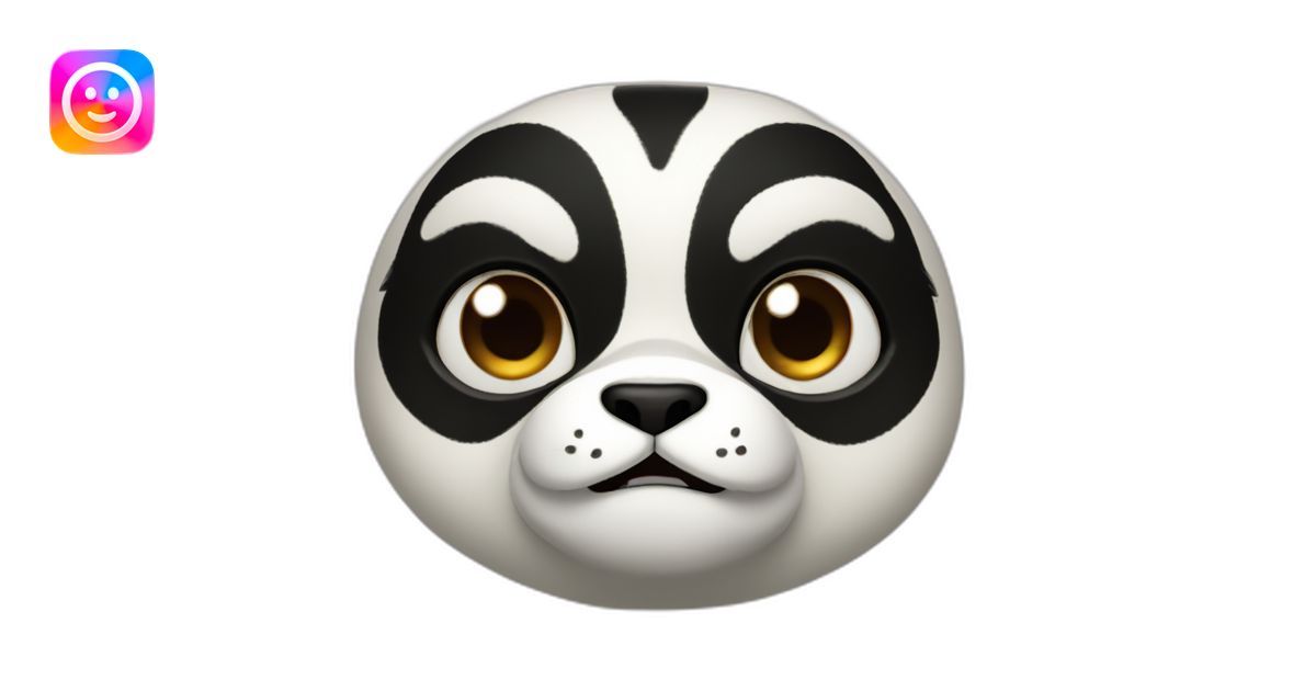 Kung fu panda po emoji | AI Emoji Generator