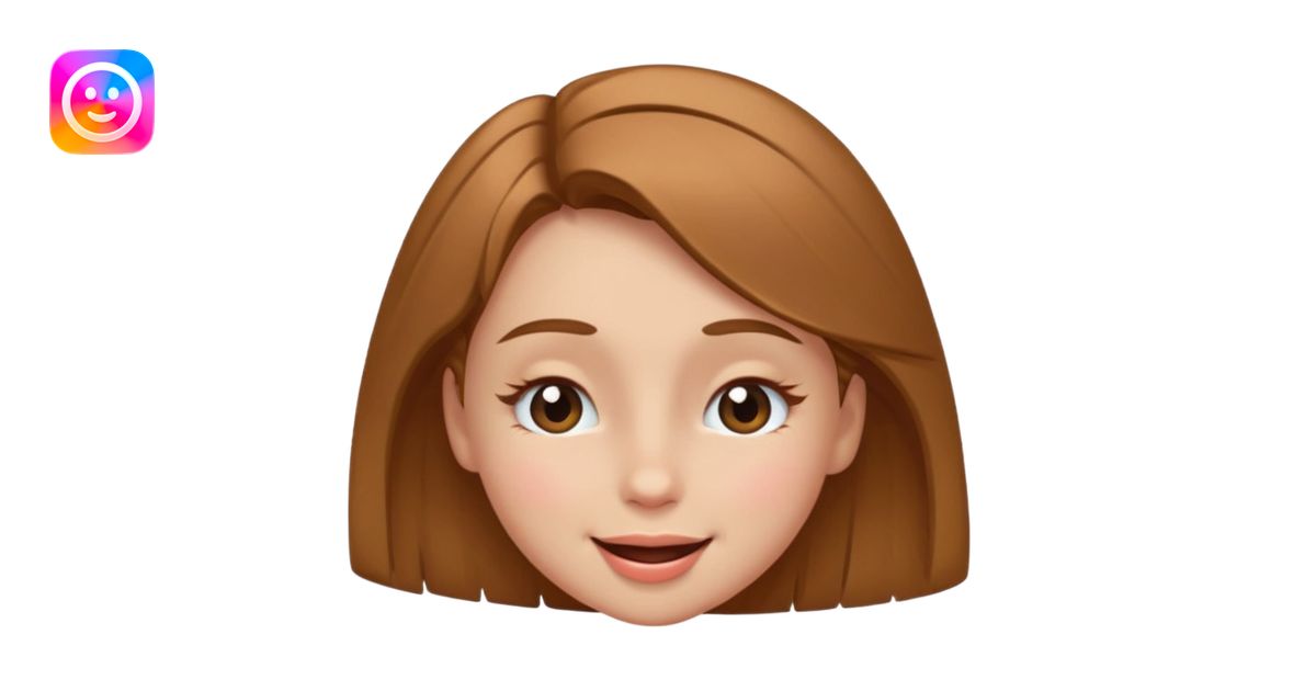 Girl winking with her left eye closed, happy face, emoji | AI Emoji ...