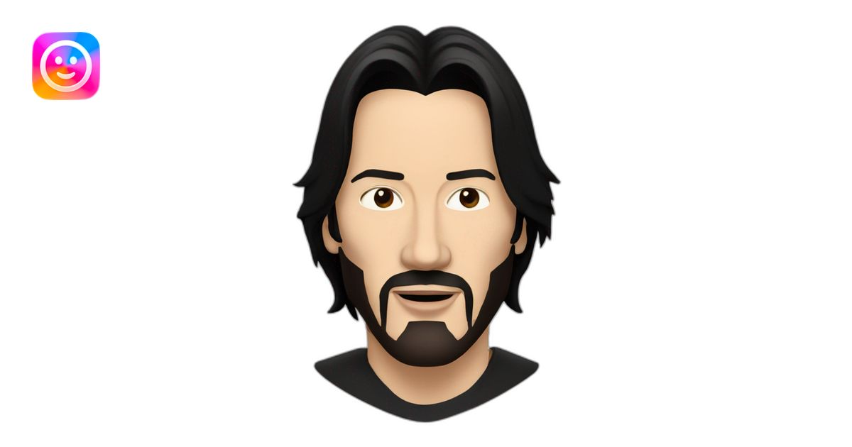 Keanu Reeves emoji | AI Emoji Generator